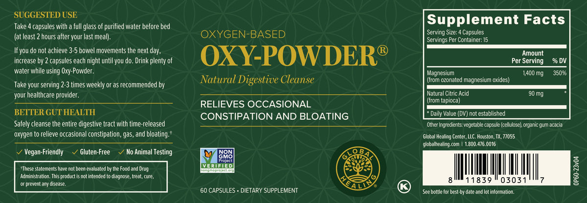 Oxy-Powder® (60 Capsules) | EWOT